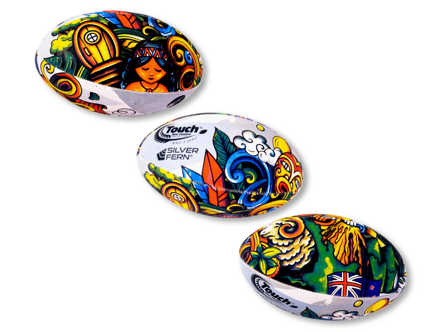 Custom Balls – Silver Fern