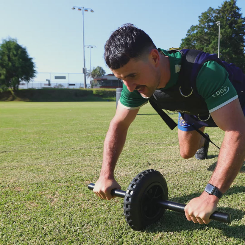 Scrum Roller Exercise Ab Wheel – Silver Fern