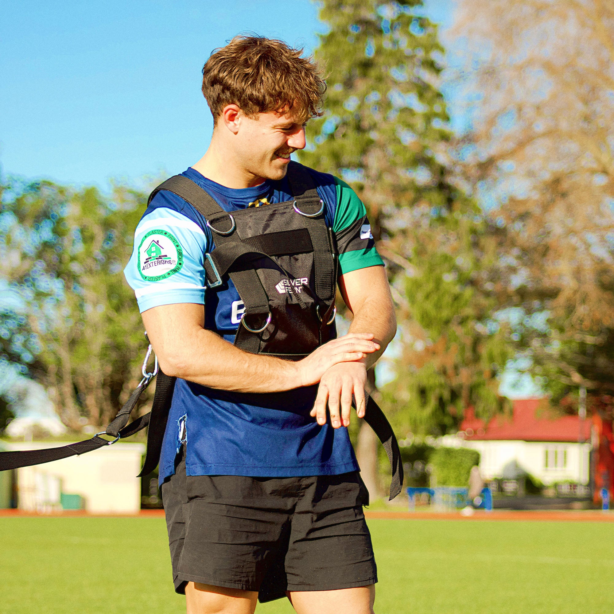 Scrum/Ruck Resistance Harness Set (Pair) – Silver Fern